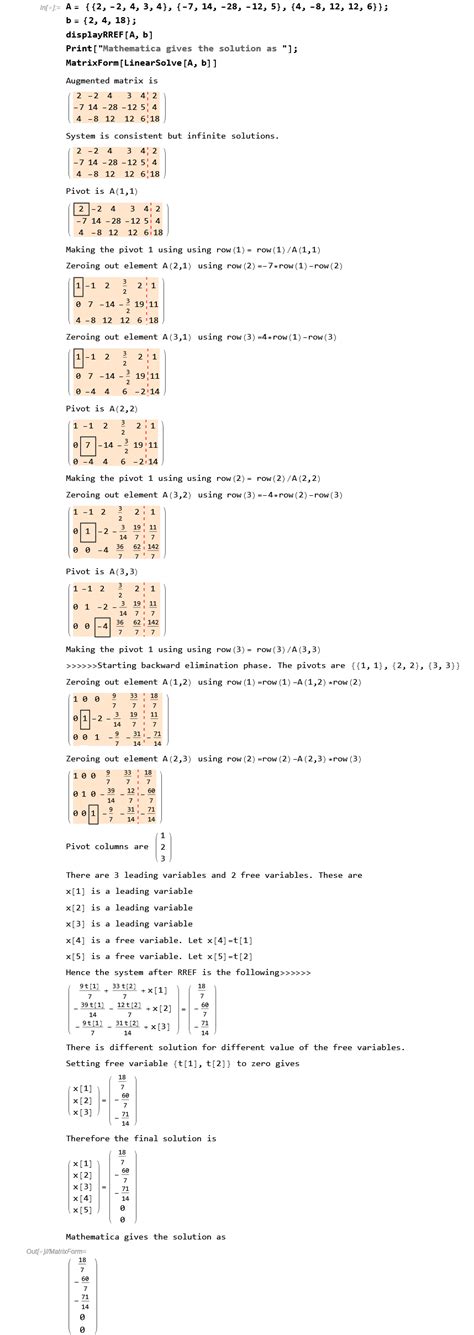 Matrix Find Elementary Matrices That Produce Rref Mathematica Stack