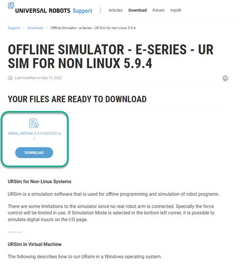 Universal Robots Robodk Documentation