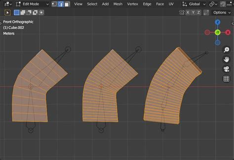 problem with stretching and squashing parts of the human body basics and interface blender