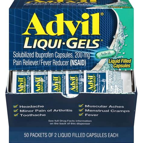 Individual Advil Packets