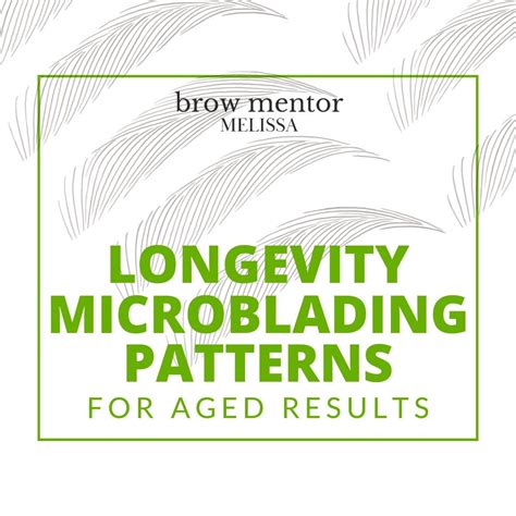 Best Microblading Pattern Step By Step For Aged Microblading Spines