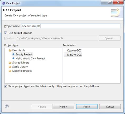 Opencv With Eclipse Cdt And Mingw Intecex