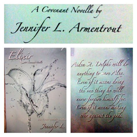 Novelissima Novella Review Elixir Covenant 35 By Jennifer L
