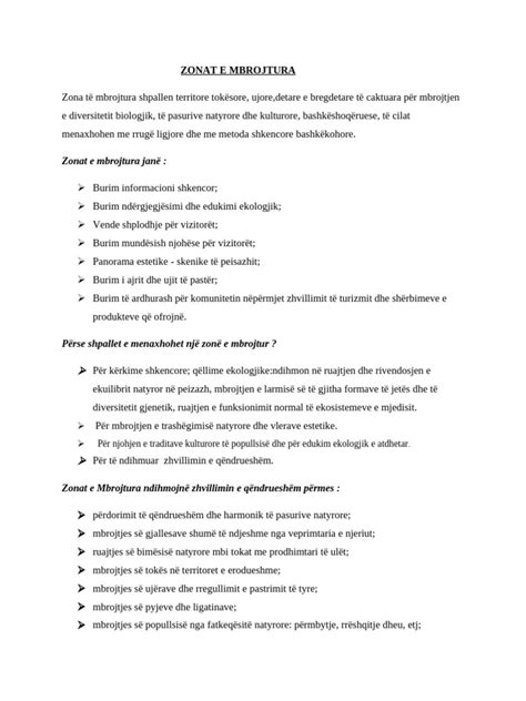 Zonat E Mbrojtur1 Pdf
