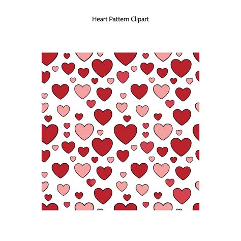 Free Heart Pattern Clipart Template To Edit Online