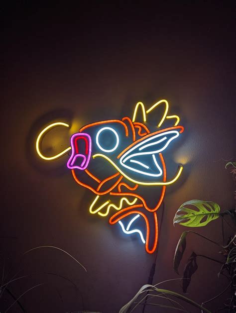 Heres A Better Look At The Magikarp Neon Led I Made Last Week Im Really Happy With How This