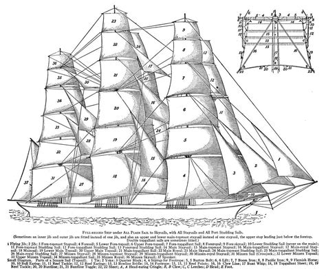 Explore The Anatomy Of A Pirate Ship Labeled Diagram Revealed