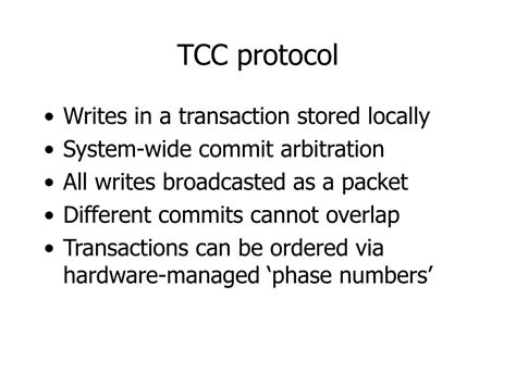 Ppt Transactional Memory Coherence And Consistency Powerpoint Presentation Id5087272