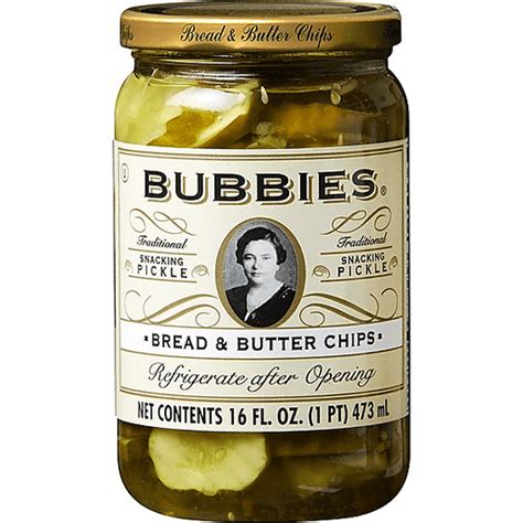 Bubbies Bread And Butter Chips Bubbies Town And Country Markets