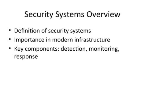 Security Systems Presentation For Finance Sector Ppt