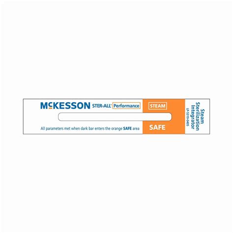 Mckesson Sterilization Steam Integrator Strip 1000 Per Case Jeritek Llc