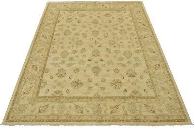 Ziegler Rug 85 X 97 Beige Wool Traditional Hand Knotted Oriental