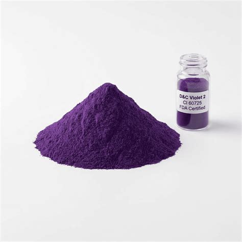 Dandc Violet 2 Oil Soluble Powder Ci 60725 Fda Certified Dye