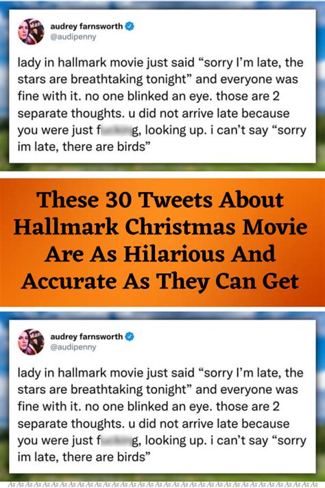These 30 Tweets About Hallmark Christmas Movie Are As Hilarious And