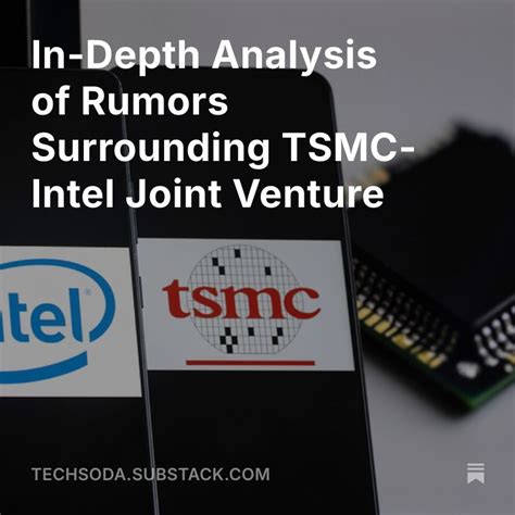 Intel And Tsmc May Form Joint Venture Techsoda Podcast Techsoda Posted On The Topic Linkedin