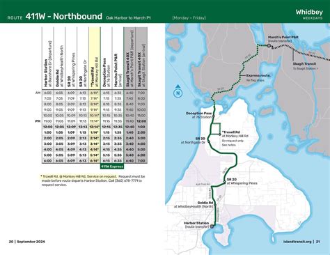 Route 411W NB Weekday