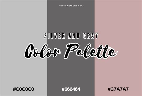 45 Colors That Go With Gray Color Palettes Colours That Go With
