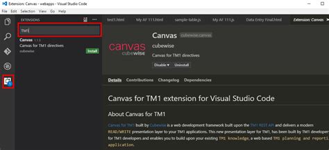 Canvas Visual Studio Code Available On The Marketplace Canvas Tips