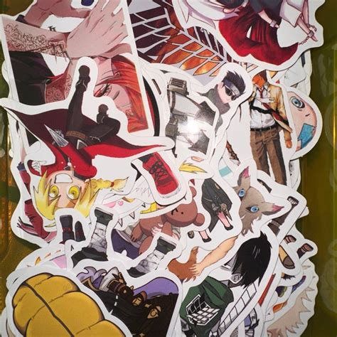 Anime Mix Sticker Etsy