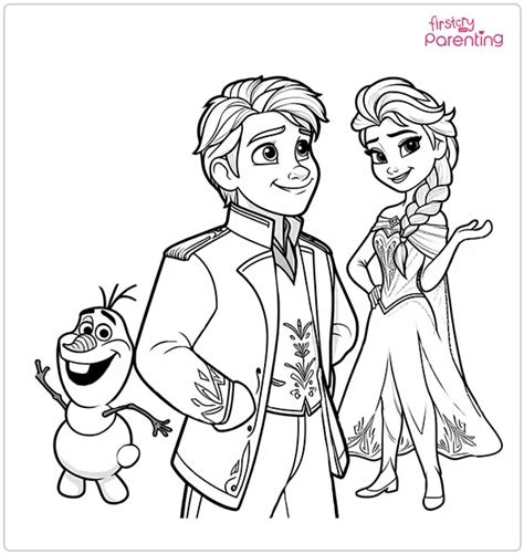 Frozen Coloring Pages Free Printable Sheets And Images
