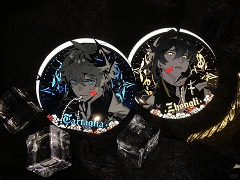 【达达利亚、钟离】反光吧唧是相当好的文明！！！ 花瓣网