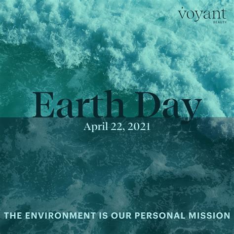 Voyant Beauty On Linkedin Today Is Earth Day 🌎 At Voyant Beauty The