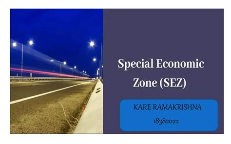 Special Economic Zones Ppt