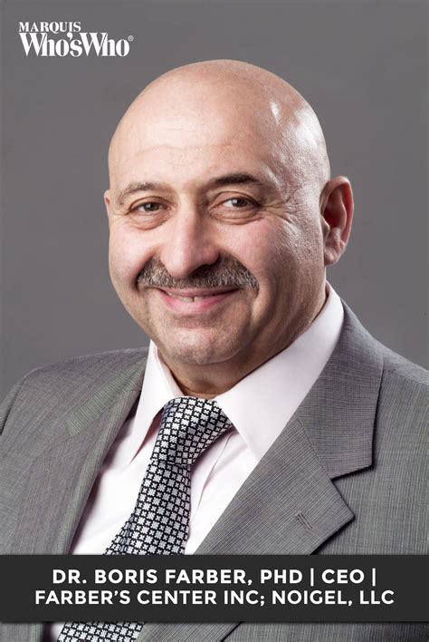 Boris Farber Phd Recognized For Commitment To Education And Science
