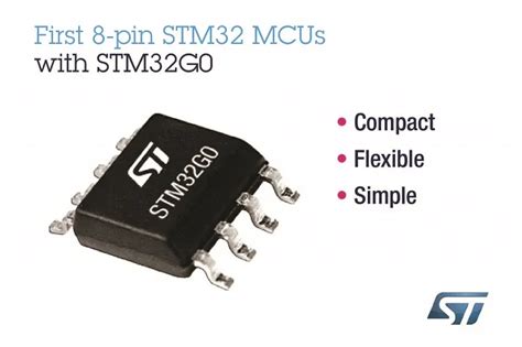 Stmicro Launches 8 Pin Stm32 Microcontrollers Electronic Products