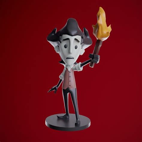 Stl File Dont Starve Wilson Board Game Compatible 🧸 ・3d Printer