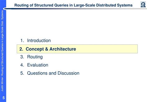 Ppt Routing Of Structured Queries In Large Scale Distributed Systems
