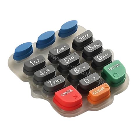 Waterproof Silicone Keypad Es Silicone