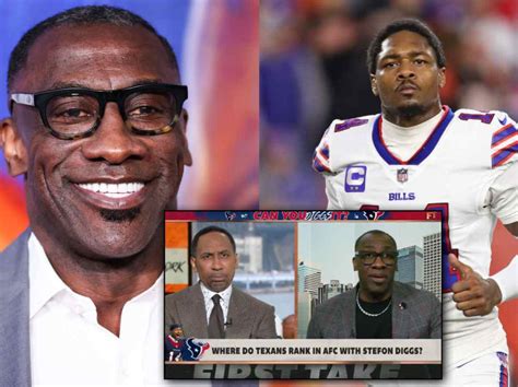 Watch Shannon Sharpe Picking Bills Over Texans Even After Stefon Diggs