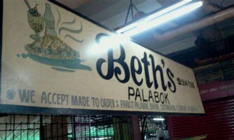 Menu At Beths Palabok Restaurant Manila Sta Ana Public Market
