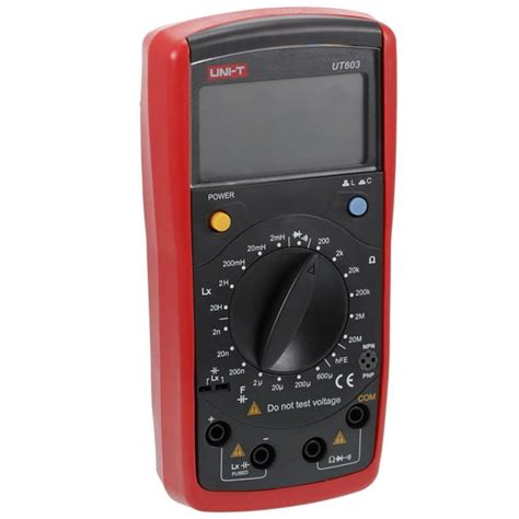 Uni T Ut603 Handheld Digital Capacitance And Inductance Capacitors Meter Capacitance Meter