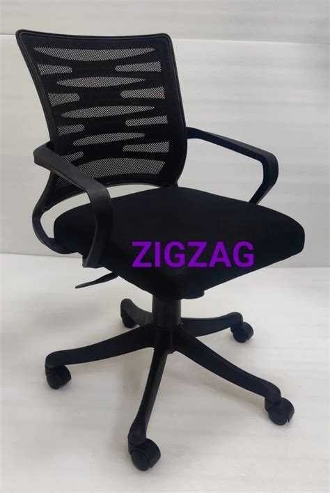 Microfiber Mid Back Zig Zag Mesh Executive Chair At Best Price In