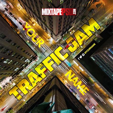 Mixtape Template Traffic Jam Mixtapepsd