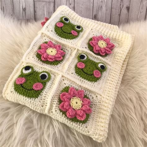 Pdf Pattern Loopy Lily Granny Square Instant Download Etsy Canada
