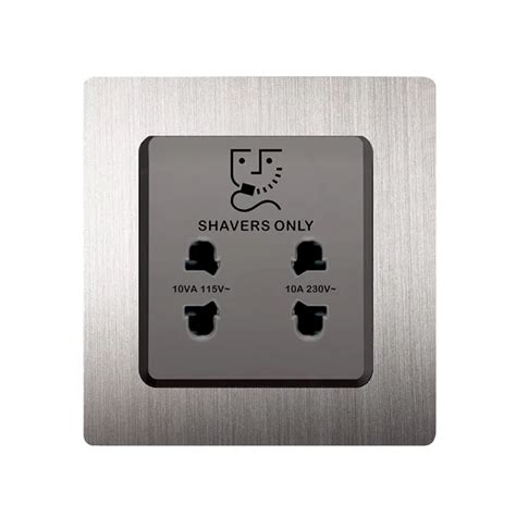 Customizable Artdna Bathroom Shaver Socket Ip20 Uk Plug