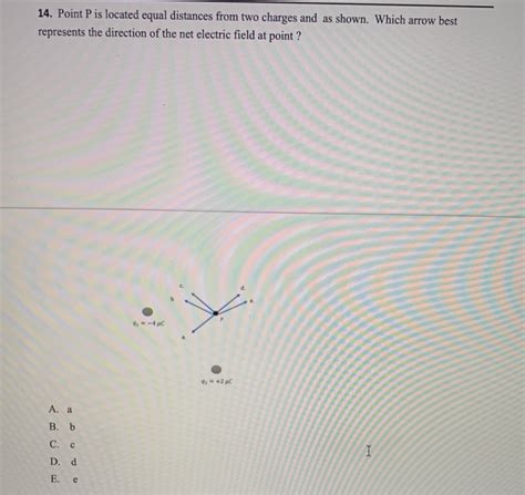 Solved Point P Is Located Equal Distances From Two Chegg