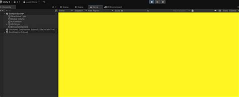 Yellow In Xr Environment Unity Engine Unity Discussions