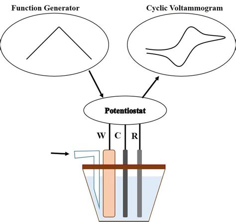 Schematic Representation Of Cyclic Voltammetry Cv Download