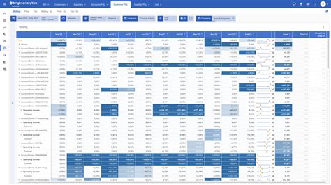 Controlling Brightanalytics