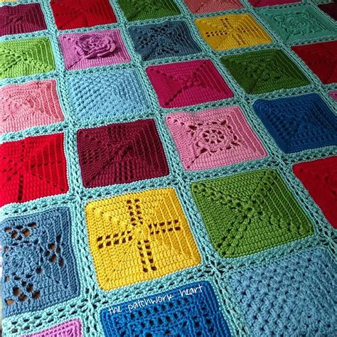 Patchwork Crochet Blanket Free Pattern At Lea Blackburn Blog