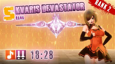 Pso2 Ngs Kvaris Devastators Rank 2 Solo Wa Fi 18 28 Youtube