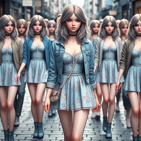 Artnumerique Hot Sexy Pretty Girl Minidress Walk By Kurthds On Deviantart