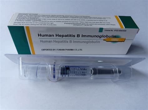 Human Hepatitis B Immunoglobulin For Intramuscular Injection High
