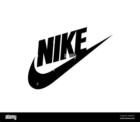 Black And White Nike Logo