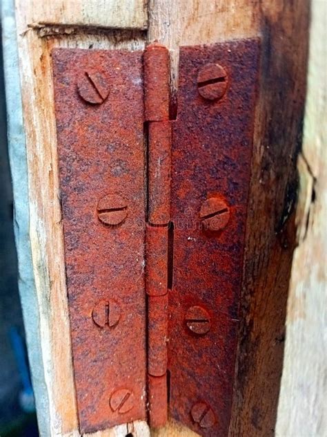 The Rusty Hinge Stock Image Image Of Lubricant Abstract 309504843