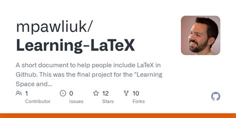 GitHub Mpawliuk Learning LaTeX A Short Document To Help People Include LaTeX In Github This